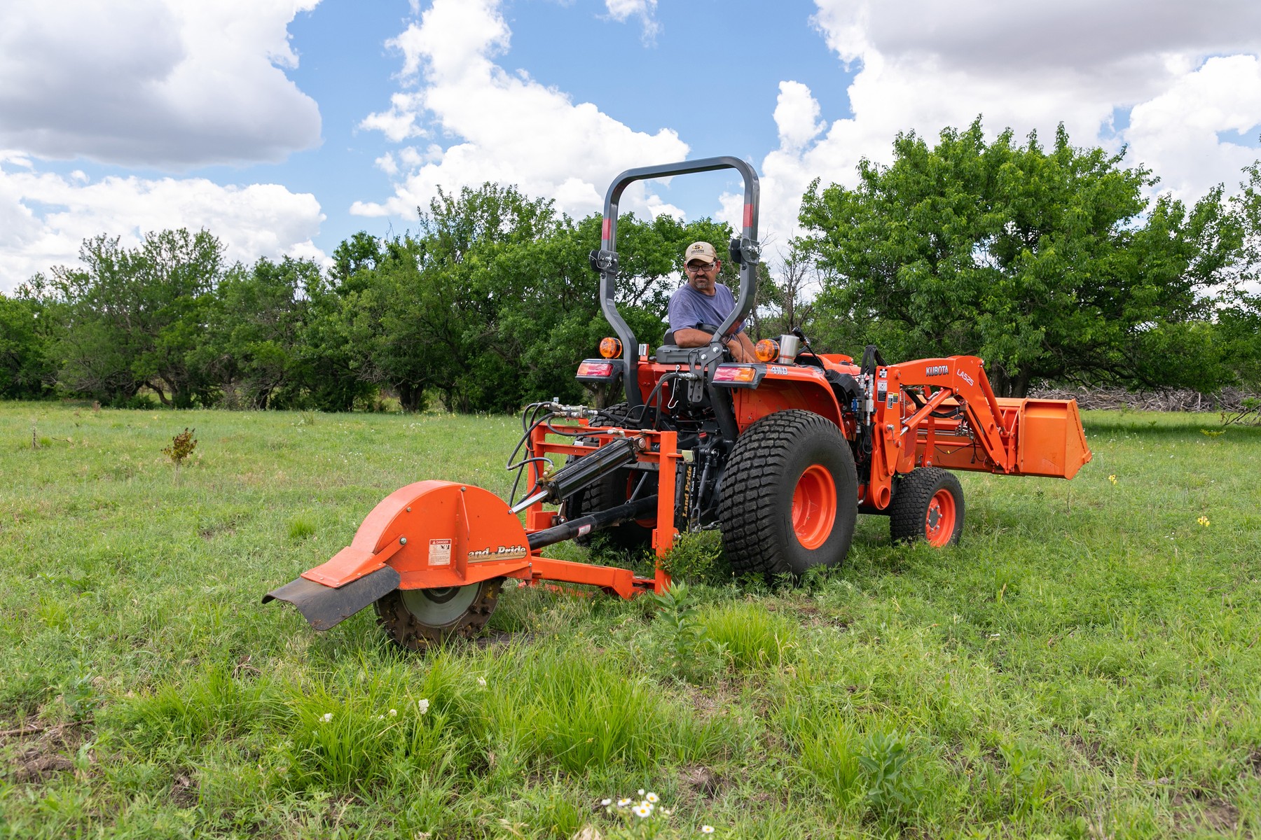 GR15 Series Stump Grinder - Lilly Kubota